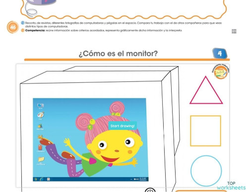 Monitor- Screen. Ficha interactiva | TopWorksheets