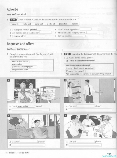 BEGINNER 11- PRACTICE 3. Interactive worksheet | TopWorksheets