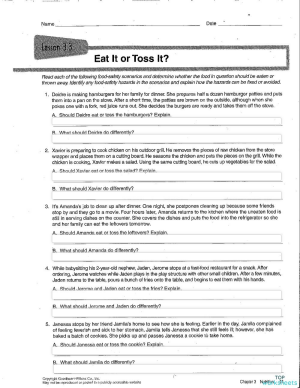 Lesson 3.3 Worksheet. Interactive worksheet | TopWorksheets
