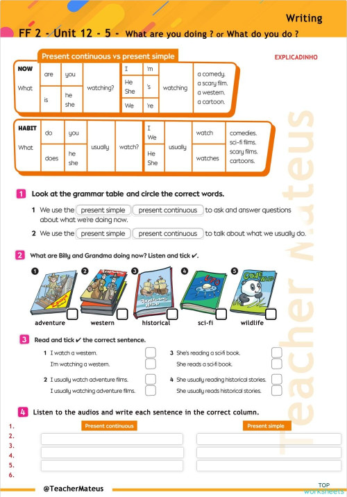 Authentic Flyers 1 Test 2-p3. Interactive worksheet | TopWorksheets