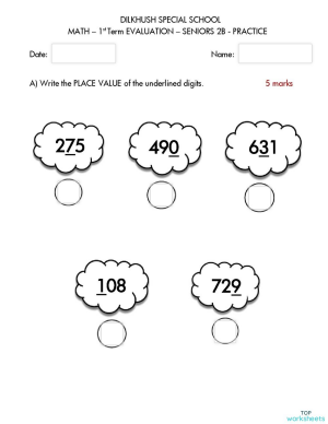 MATH - SENIORS (SAMUEL) PRACTICE. Interactive worksheet | TopWorksheets