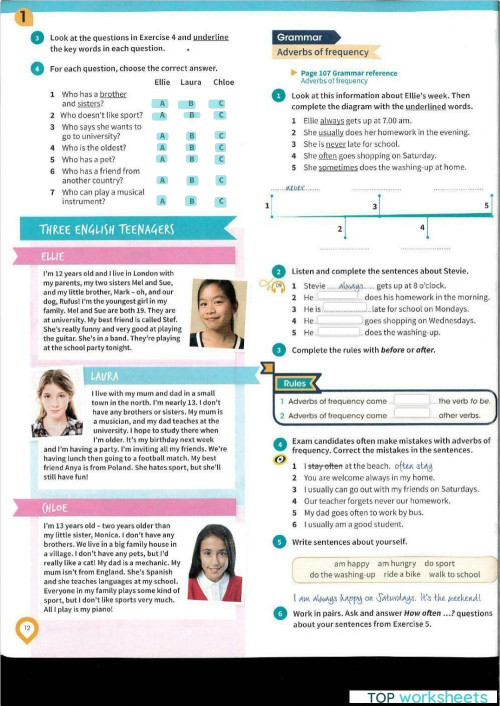 Lesson 2 key. Interactive worksheet | TopWorksheets