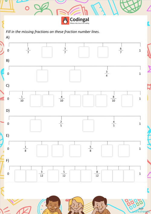M_G03M19L41_WC02_Represent_fractions_on_a_number_line_2. Interactive ...