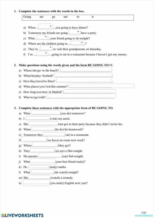 Present and Past Habits. Interactive worksheet | TopWorksheets