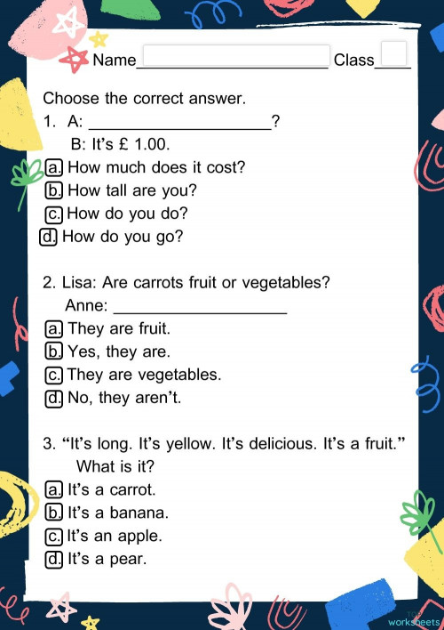 English Grade 4. Interactive worksheet | TopWorksheets