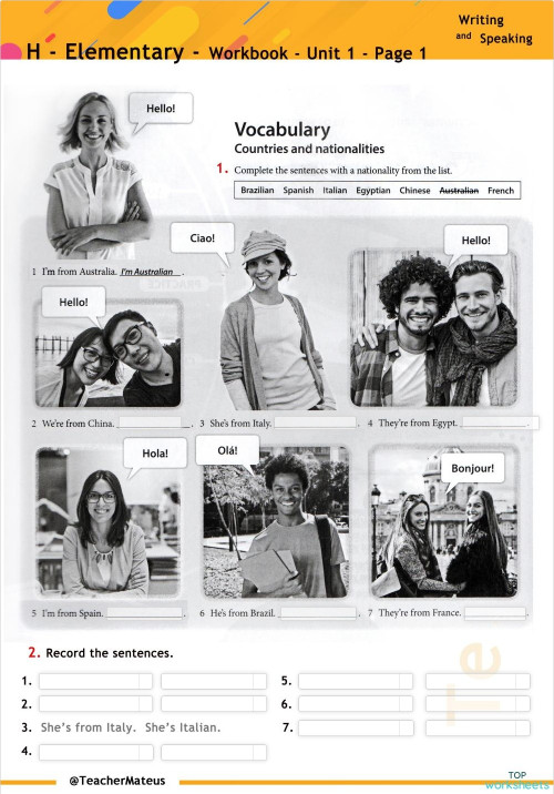 Complementary activity - Second chance. Interactive worksheet ...