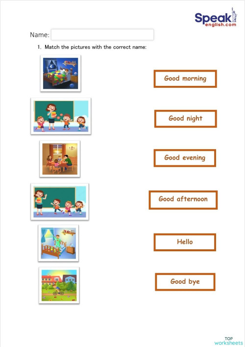 KIDS 1 - QUIZ. Interactive worksheet | TopWorksheets