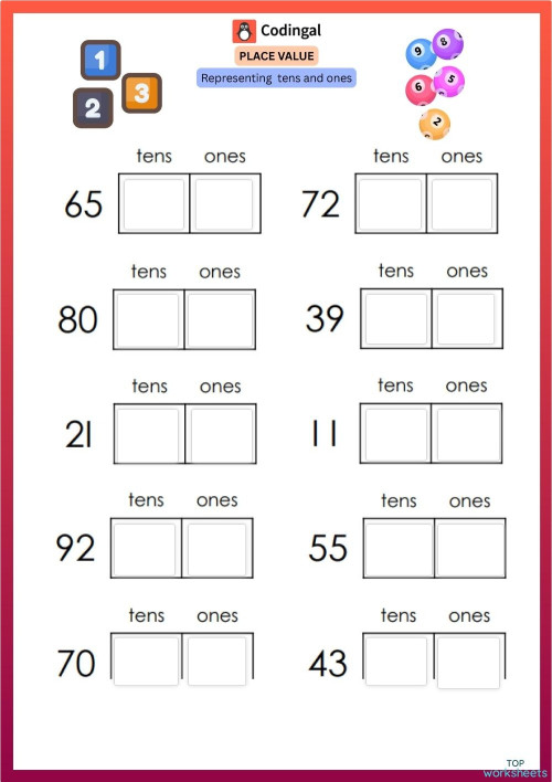M_G01M03L08_WC01_ Understanding_Place_Value_1. Interactive worksheet | TopWorksheets