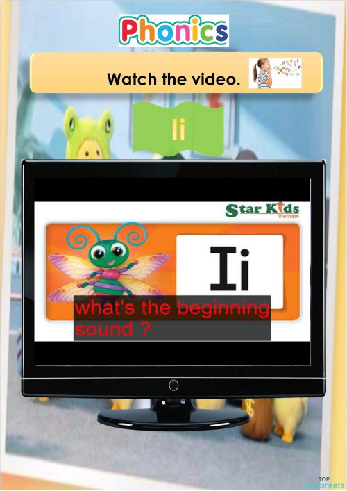 Phonics Ii Jj. Interactive worksheet | TopWorksheets