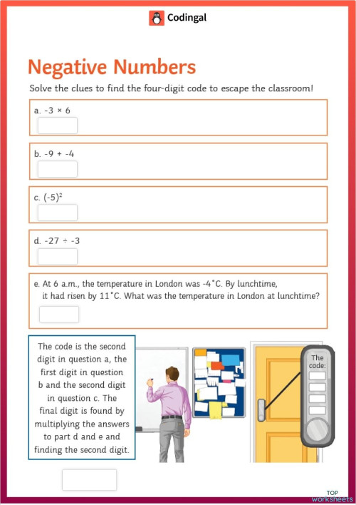 M_G08M01L01_WA01_Introduction_to_Rational_Numbers_3. Interactive worksheet | TopWorksheets
