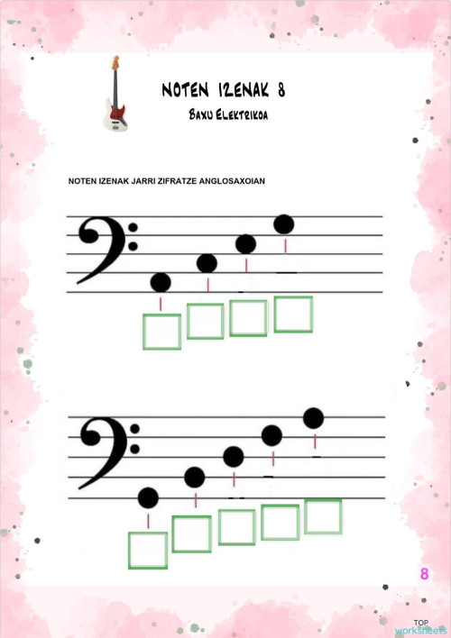 3. Maila B ELEKTRIKOA 7. Interactive worksheet | TopWorksheets
