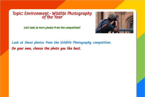 Topic: Environment - Wildlife Photography of the Year. Interactive ...