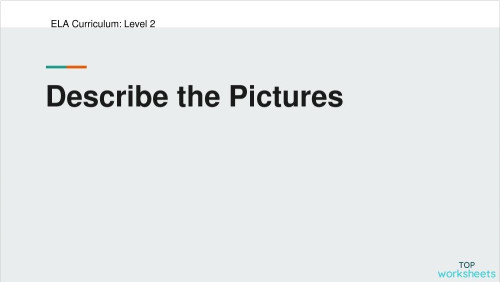 Module 2 A2 Speaking. Interactive worksheet | TopWorksheets