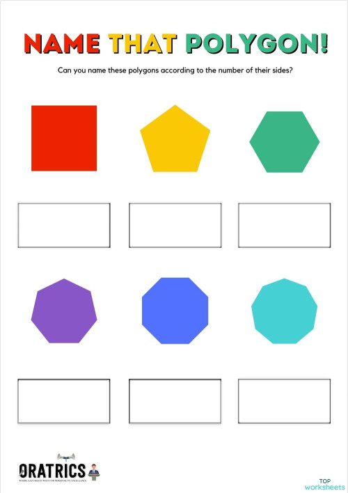 Grade 4 Page 64 (Naming Polygons). Interactive worksheet | TopWorksheets