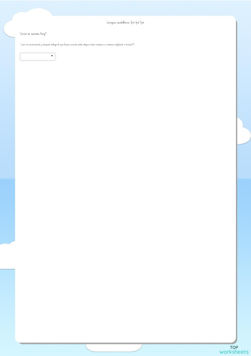 ¿Quién soy?. Ficha interactiva | TopWorksheets