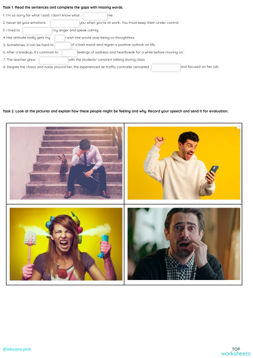 Module 5: Revision. Interactive worksheet | TopWorksheets