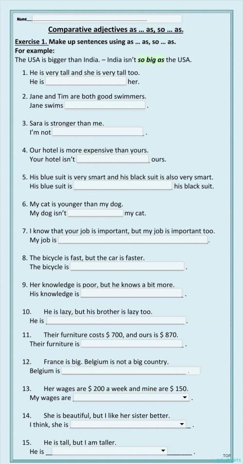 Euphemism Worksheet