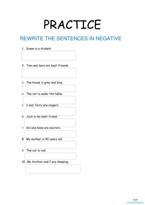 Verb To Be Negative And Interrogative Worksheet Verb Worksheets ... Verb To Be Negative And Interrogative Worksheet Verb Worksheets ...