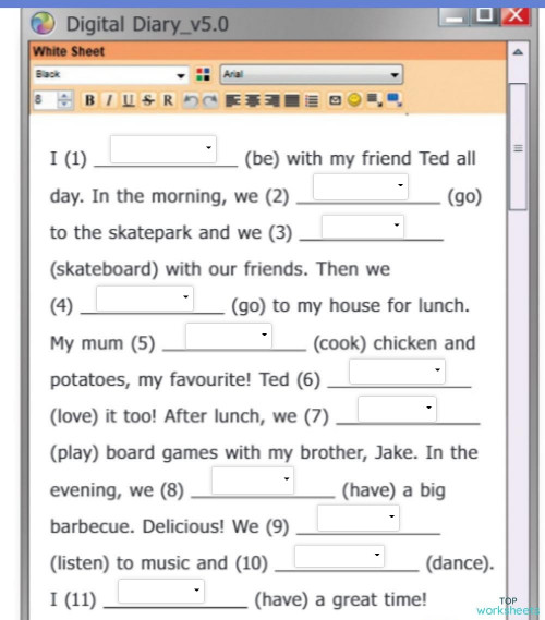FB WB TASK 2 PAGE 70. Interactive worksheet | TopWorksheets