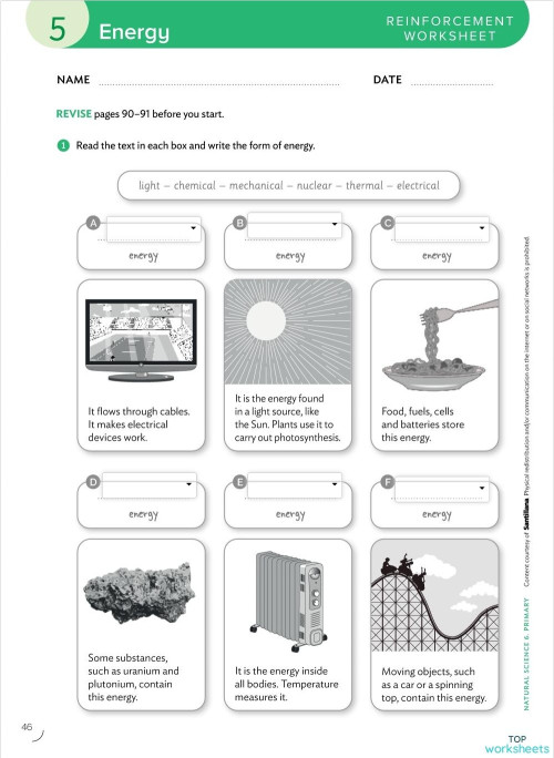 States of Matter. Interactive worksheet | TopWorksheets