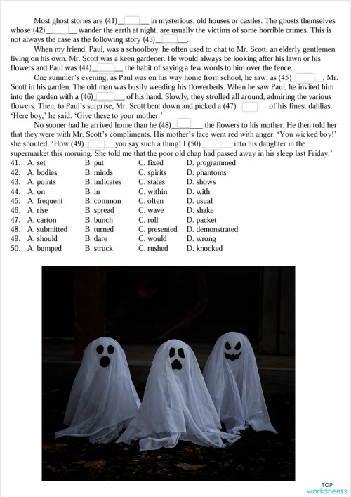 READING ĐỌC LỖ (WORDS) 10. Interactive worksheet | TopWorksheets