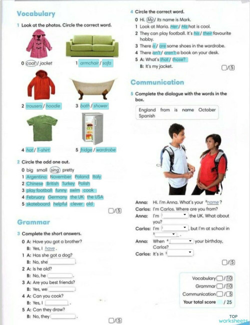 Food Partitives. Interactive worksheet | TopWorksheets