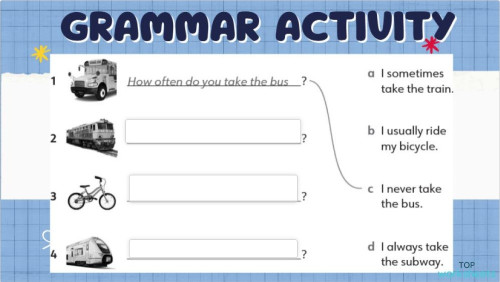 How often . . . ?. Interactive worksheet | TopWorksheets