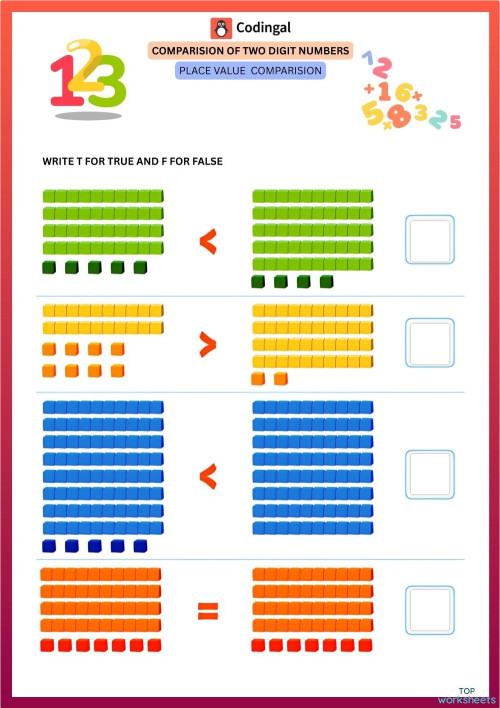 M_G01M04L10_WE02_Comparing_Numbers_6. Interactive worksheet | TopWorksheets