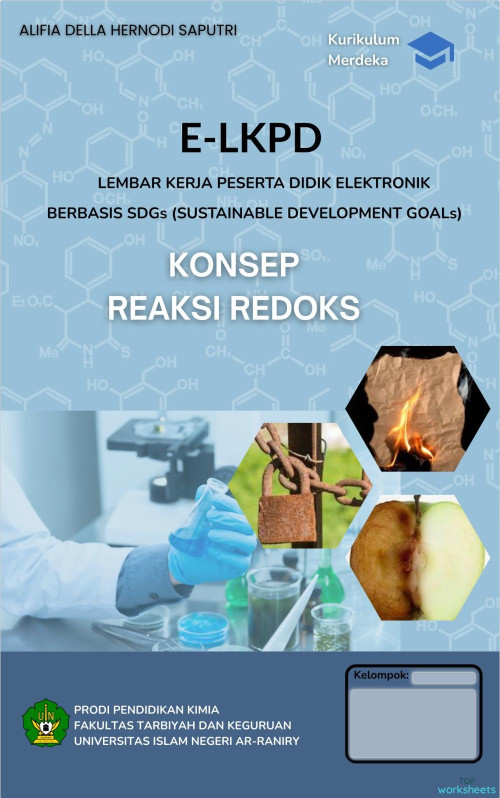 konsep reaksi redoks. Interactive worksheet | TopWorksheets