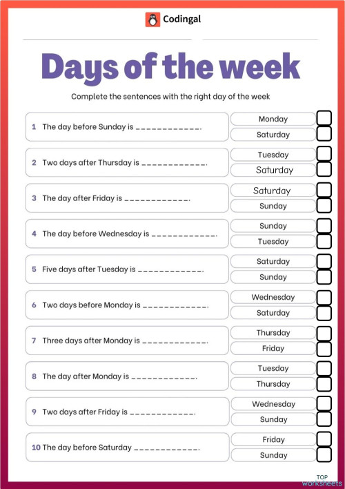 M_G01M15L52_WA02_Understanding_the_Calendar_4. Interactive worksheet ...