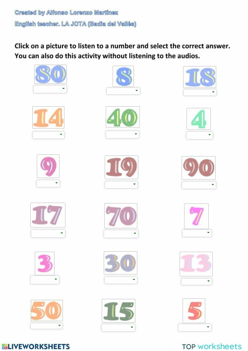 Listening Numbers Interactive Worksheet TopWorksheets listening-numbers-interactive-worksheet-topworksheets