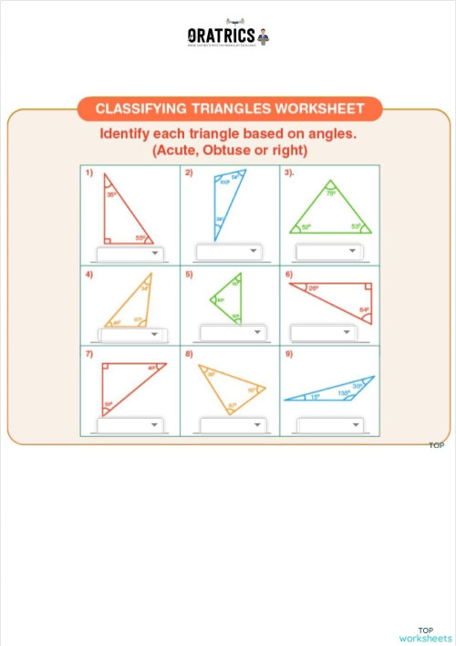 Shapes LLL. Interactive worksheet | TopWorksheets