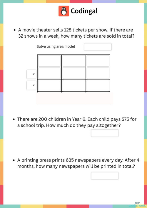 Money: interactive worksheets and online exercises | TopWorksheets