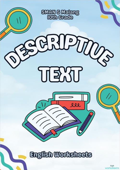 Descriptive Worksheet. Interactive worksheet | TopWorksheets
