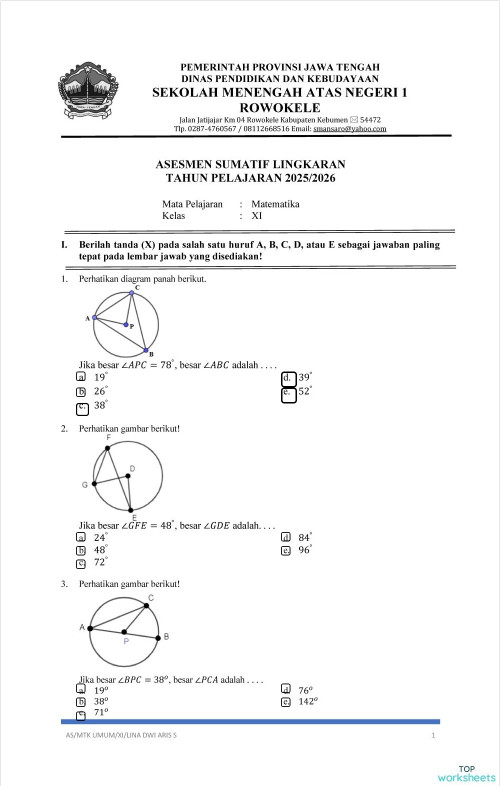 Lembar Kerja Perkalian Dasar. Interactive worksheet | TopWorksheets