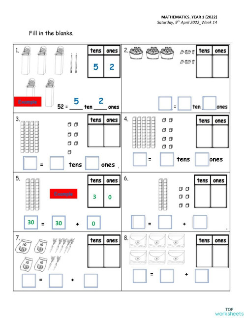 Square_Maths_Y1. Interactive worksheet | TopWorksheets