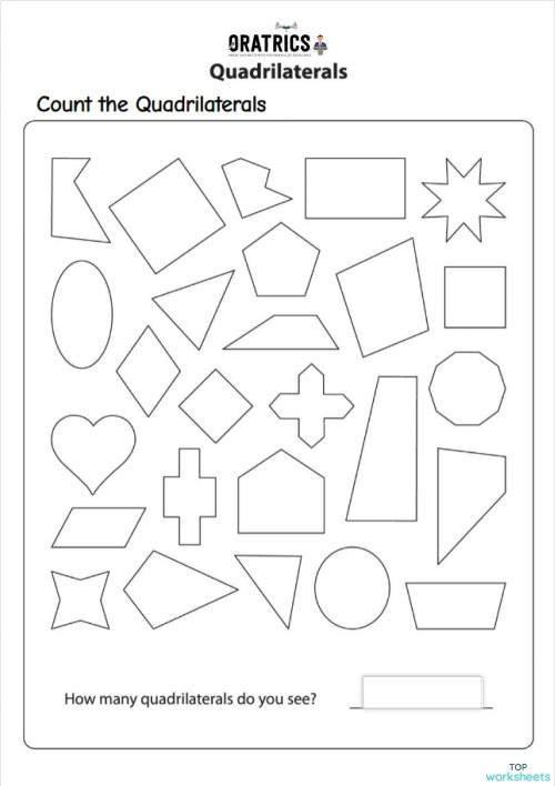 Shapes PPP. Interactive worksheet | TopWorksheets