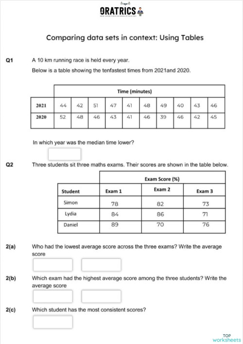Geometry 173. Interactive worksheet | TopWorksheets