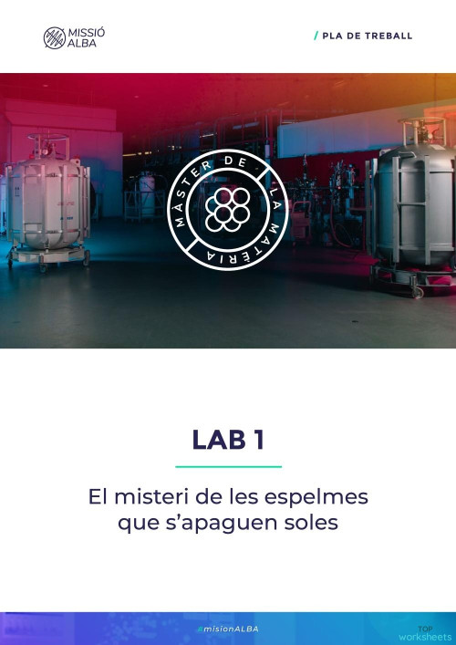 LABORATORI 1. Fitxa interactiva | TopWorksheets
