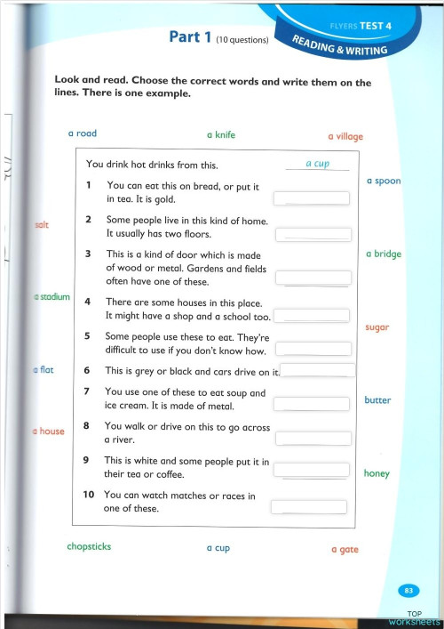 Speaking: interactive worksheets and online exercises | TopWorksheets