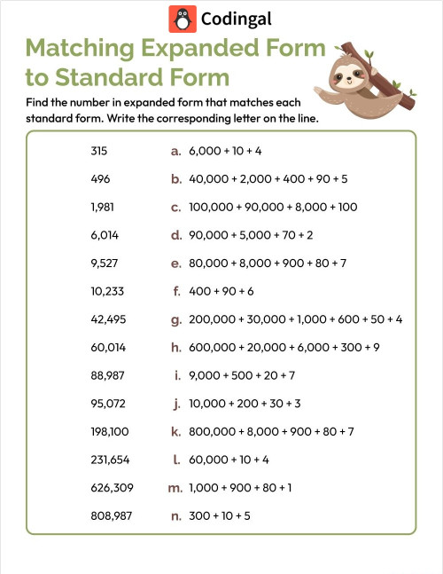 M_G04M01L02_WC02_US_Writing and Expanding Multi digit number. Interactive worksheet | TopWorksheets
