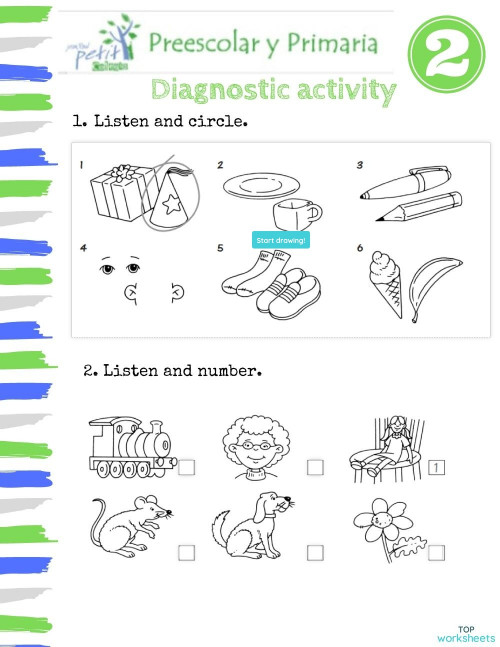 Vocabulary Assessment 5. Interactive worksheet | TopWorksheets