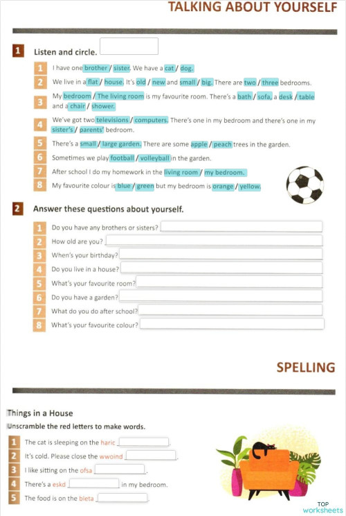 Clothes - listening and true-false sentences. Interactive worksheet ...