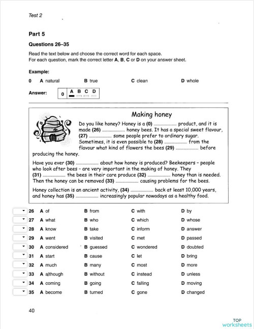 RW_P1_T2_Practice James. Interactive worksheet | TopWorksheets