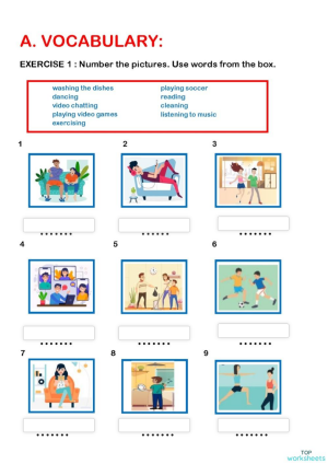 WATCH THE VIDEO. Ficha interactiva | TopWorksheets