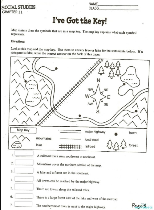I've Got the Key Worksheet. Interactive worksheet | TopWorksheets