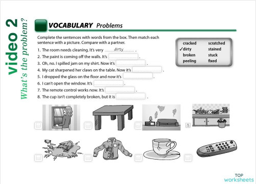 IC306 video 02. Interactive worksheet | TopWorksheets