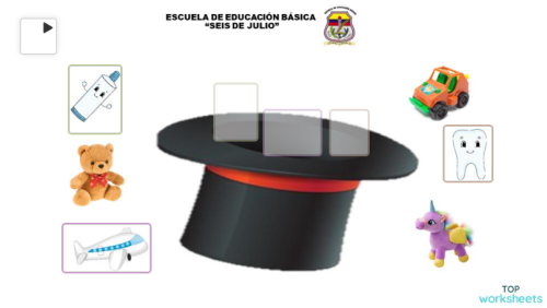EL COLOR BLANCO. Ficha interactiva | TopWorksheets