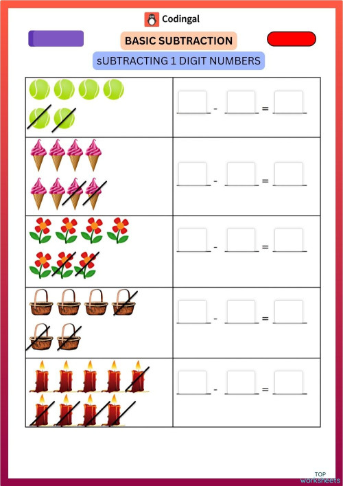 M_G01M07L16_WA01_Basic_Subtraction_(Within_10)_3. Interactive worksheet ...