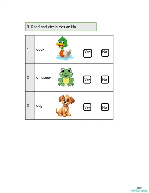letter Dd read and tick. Interactive worksheet | TopWorksheets